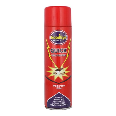 Buy goodbye Quick Knockdown Insecticide Spray 400 ml Online | Carrefour ...