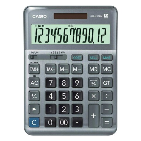 Buy CASIO CALCULATOR DM1200T/W/DH 2 WAY Online | Carrefour Kenya