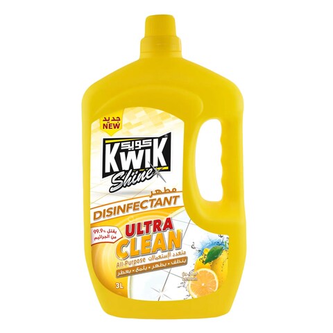 Kwik Ultra Clean Lemon All Purpose Disinfectant 3L price in Kuwait ...