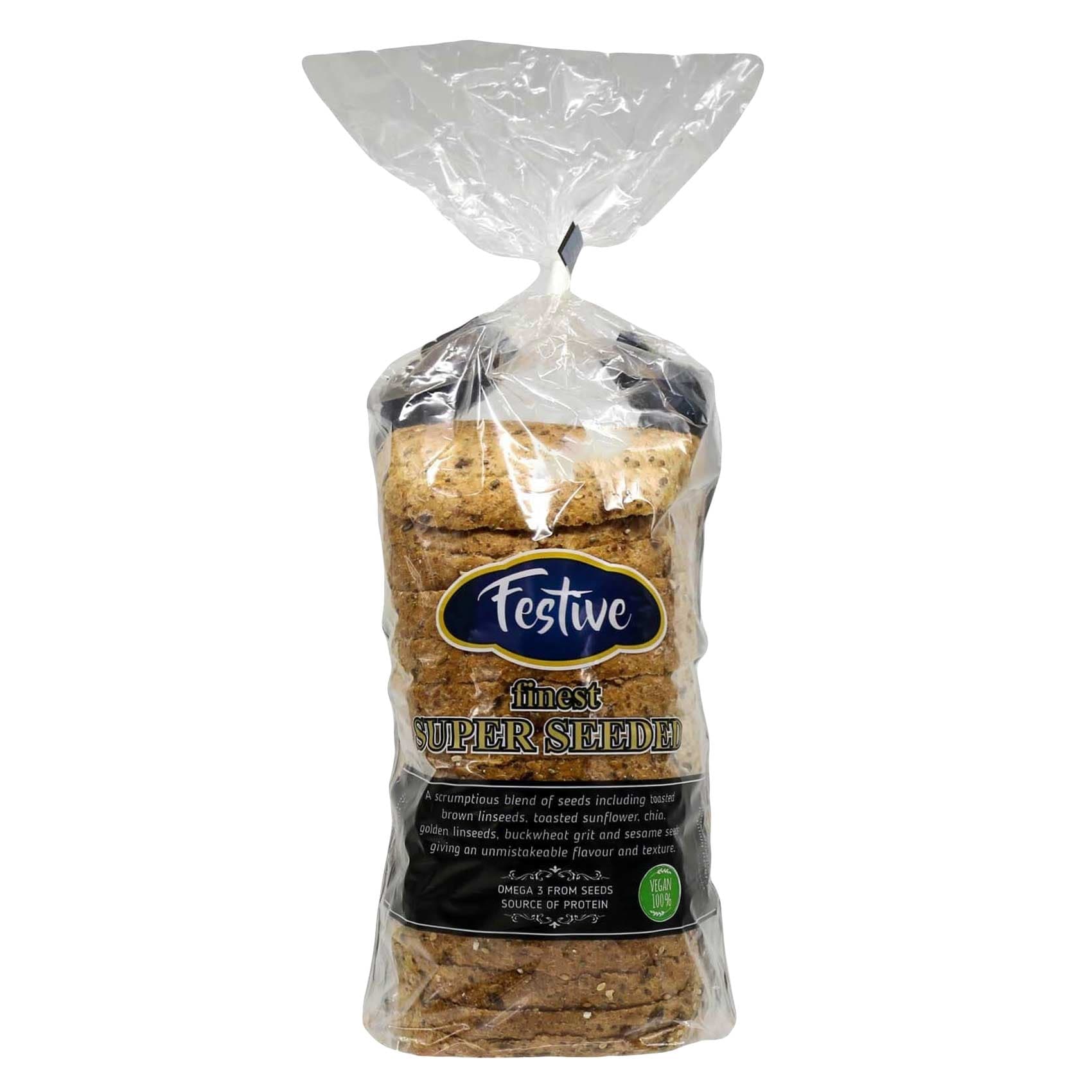 Buy Festive Finest Super Seeded Bread 400g Online | Carrefour Kenya