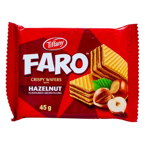 Tiffany Faro Hazelnut Wafer 45g price in Kuwait | Carrefour Kuwait ...