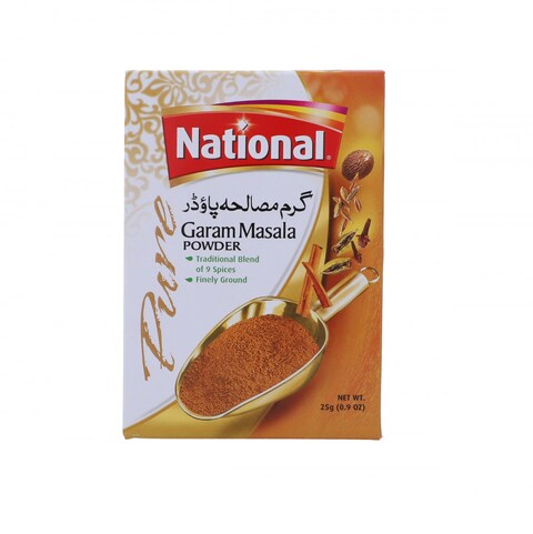 National Garam Masala Powder 25 gr Online | Carrefour Pakistan