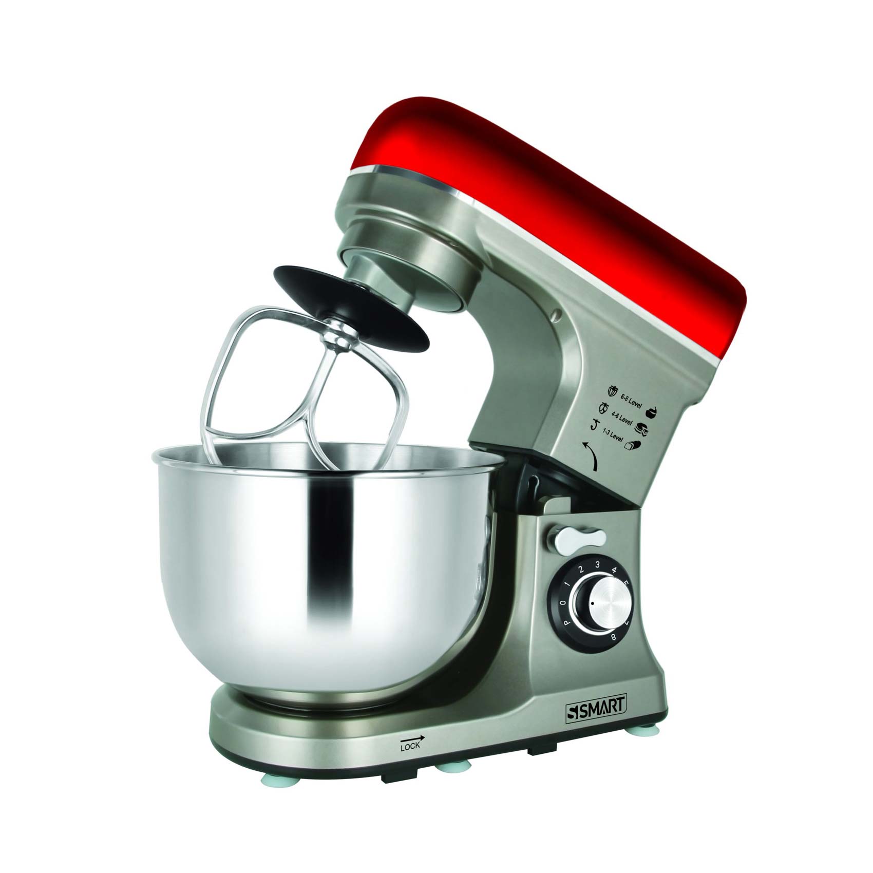Buy Smart Stand Mixer - 1500 Watt - 8.5 Liters - Silver - SBM3902LR ...