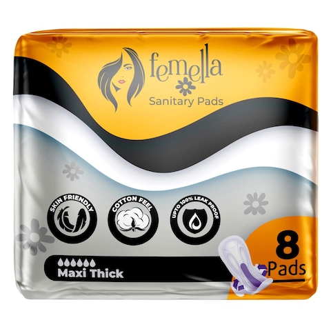 Femella Sanitary Pads 280 Mm Thick Online | Carrefour Kenya