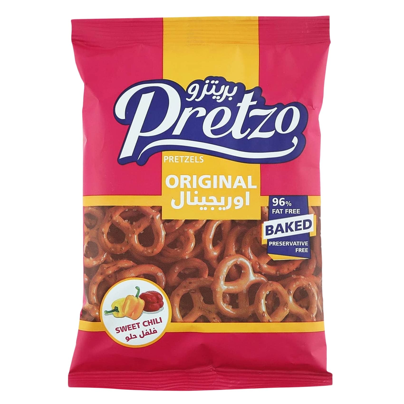 Buy Pretzo Original Sweet Chilli Pretzel 25g Online | Carrefour Kenya