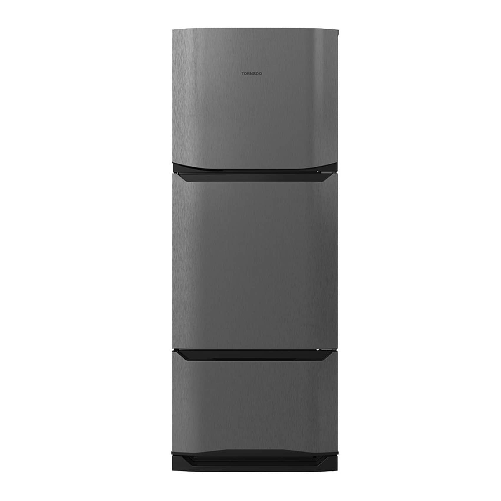 Buy Tornado Refrigerator No Frost 351 Liter - Stainless - RF-45FT-DST ...