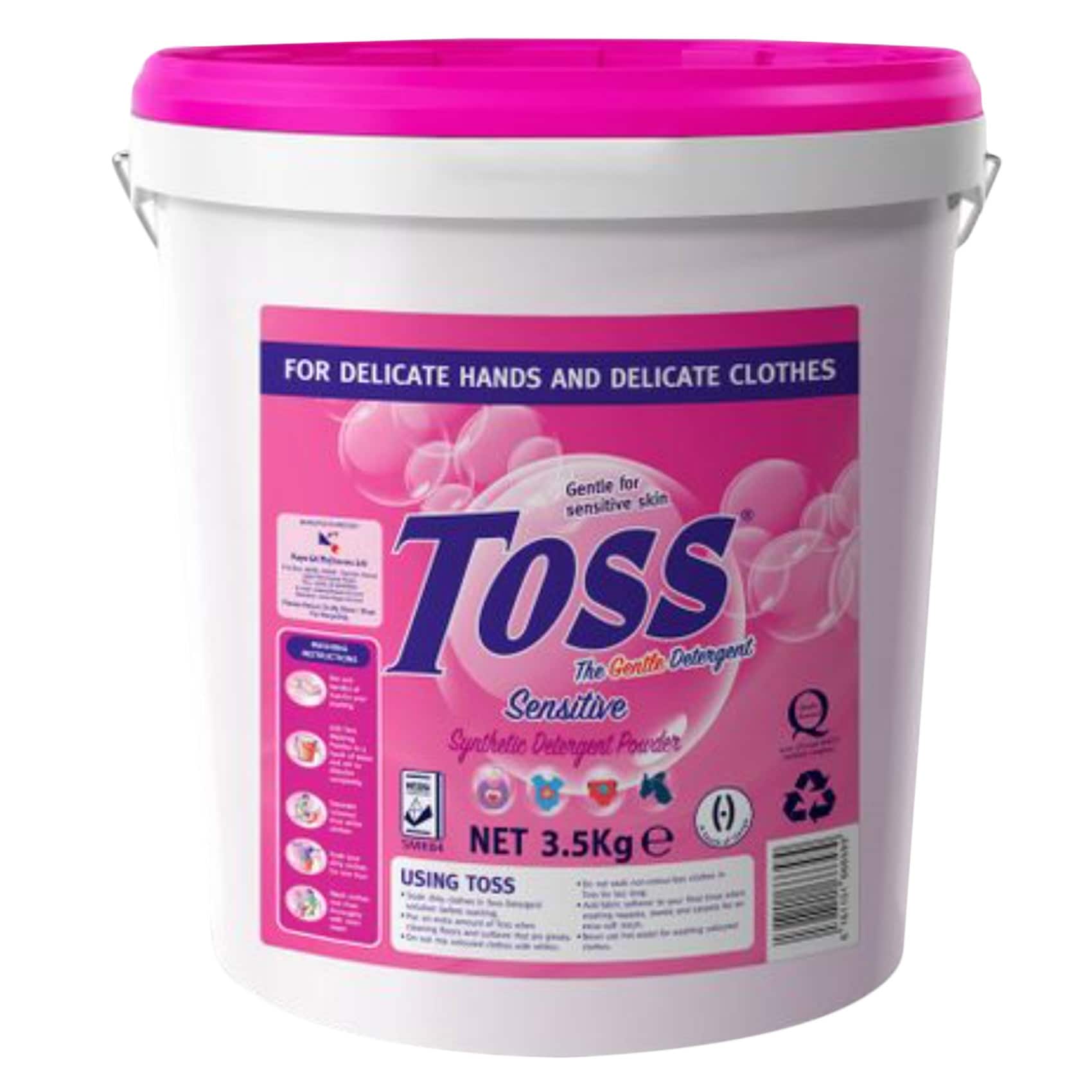 Buy Toss Sensitive Detergent Powder 3.5kg Online | Carrefour Kenya
