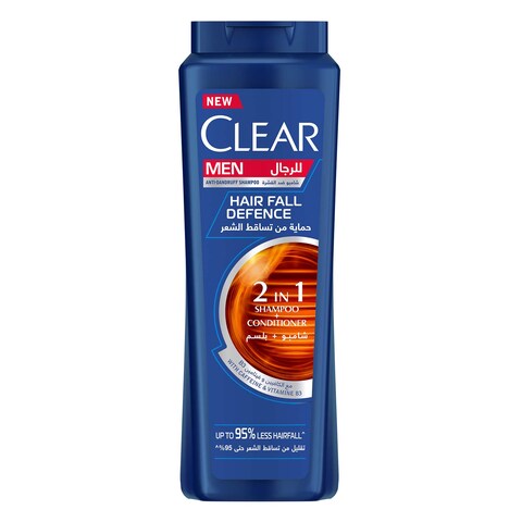 Buy Clear Hair Fall Defense 2 In 1 Shampoo 600ML Online | Carrefour Lebanon