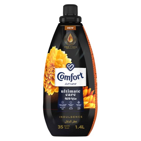 Comfort Ultimate Care Concentrated Fabric Softener For Long-Lasting Fragrance Indulgent 1.4L ...