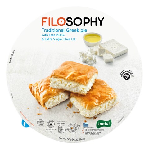 Buy FILOSOPHY FETA TRADITIONAL PIE 850G Online | Carrefour Kenya