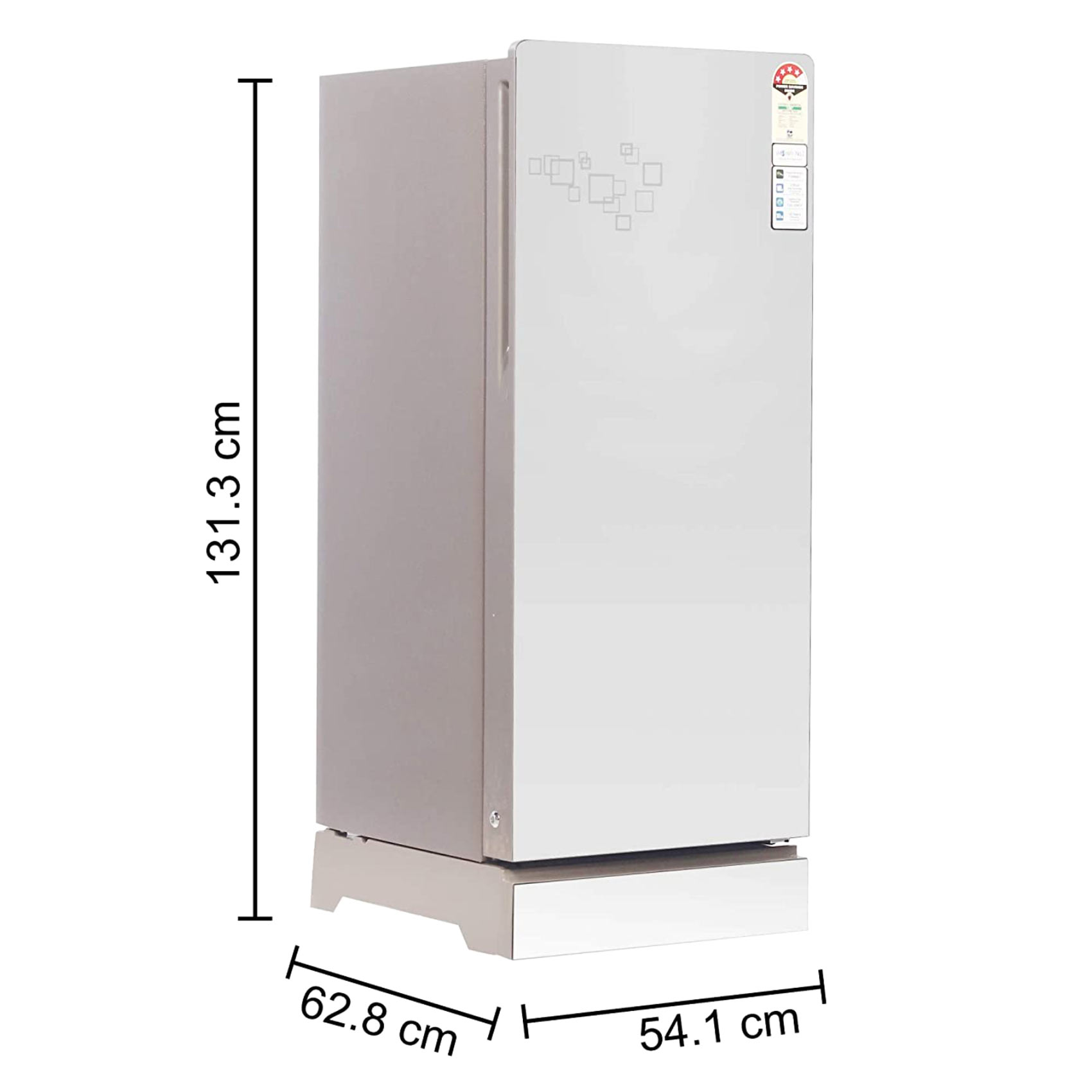 Buy HAIER FRIDGE 190L HRD1954PMG Online | Carrefour Kenya