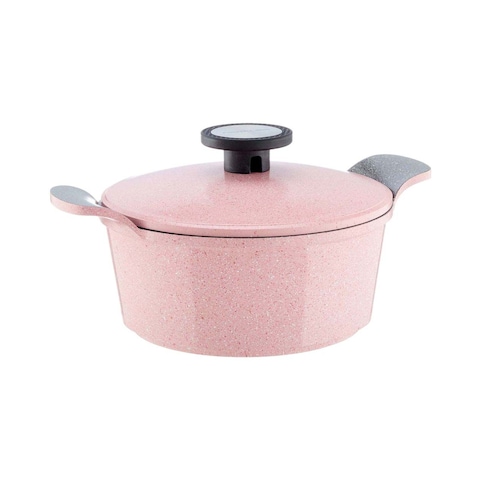 Buy Neoflam Granite Cookware Pot - 20 cm - Pink marble Online ...
