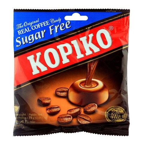 Buy Kopiko Coffee Sugar Free Candy 75g Online | Carrefour Pakistan