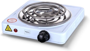 Buy Impex Hot Plate Coiled 1000 Watts, Single - HP 101-Coal Burner ...