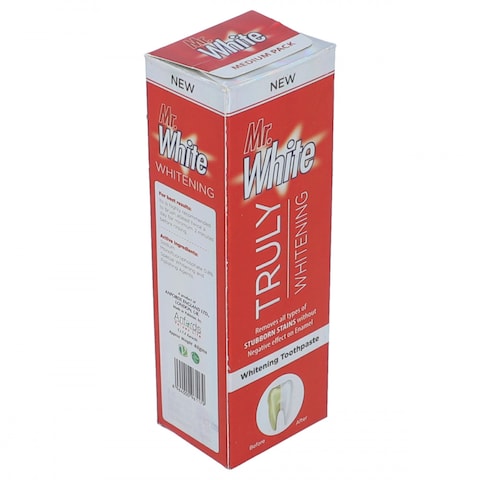 Buy Mr White Truly Whitening Toothpaste 40 gr Online | Carrefour Pakistan