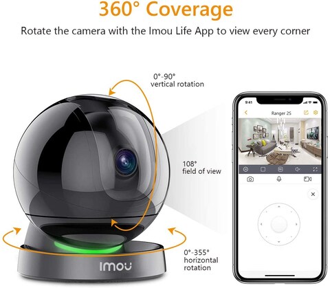 Buy Imou Indoor Wi-Fi Home Security Camera 1080P HD, Intelligent ...