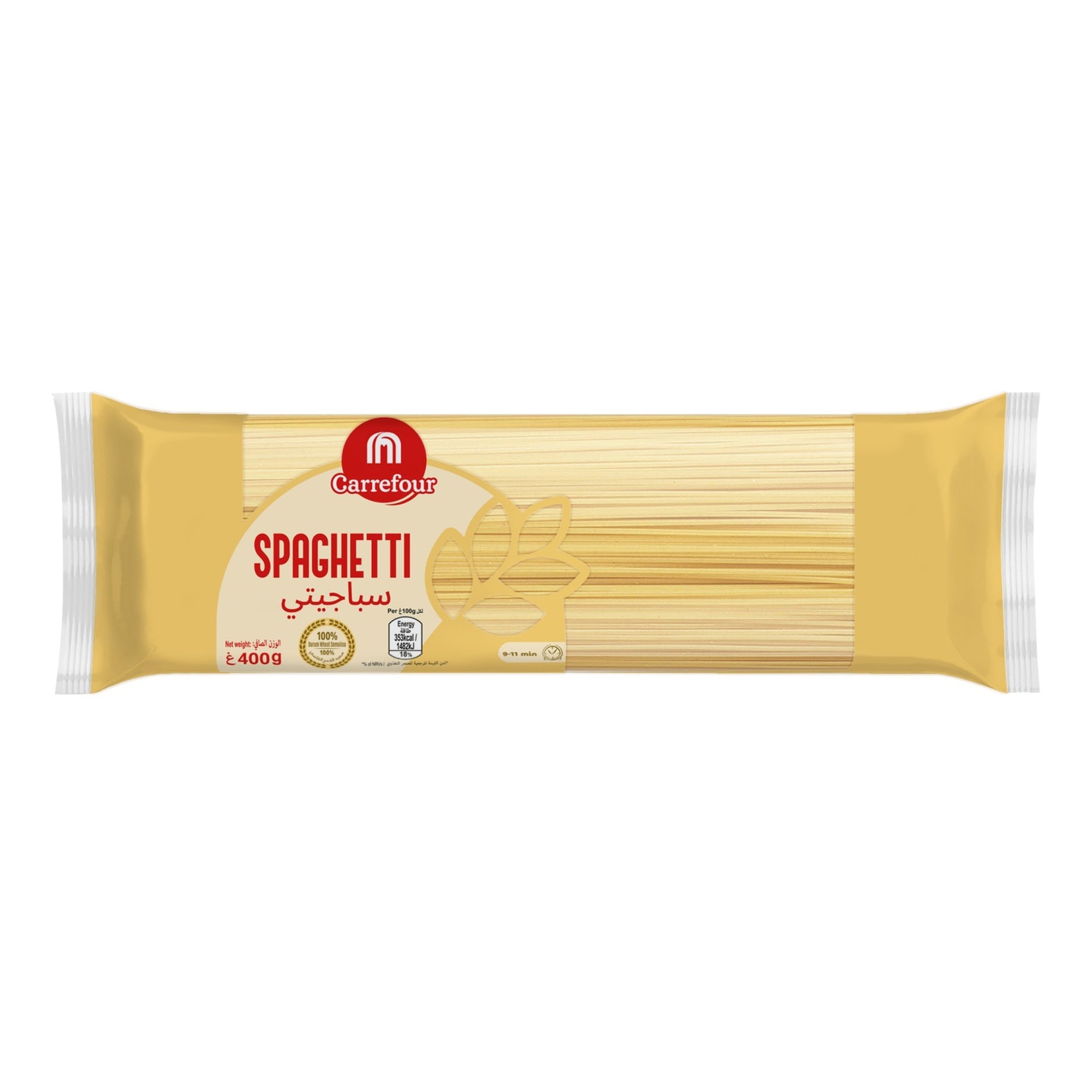 Buy Carrefour Pasta Spaghetti 400g Online | Carrefour KSA