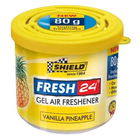 Buy Shield Fresh 24 Vanilla Pineapple Air Freshener 80g Online ...