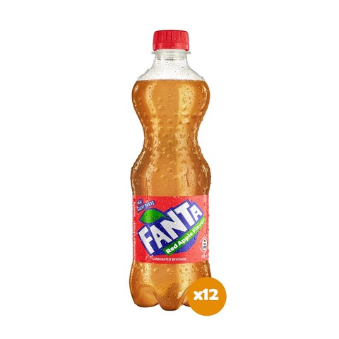 Buy Fanta Red Apple 500 ml (Pack of 12) Online | Carrefour Pakistan