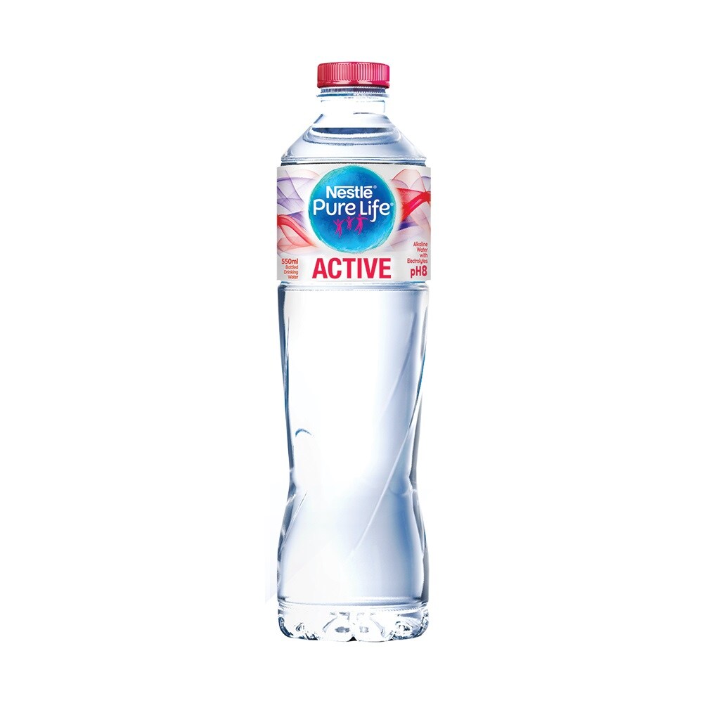 Buy Nestle Pure Life Active Alkaline Water With Electrolytes Ph 8 550 ...