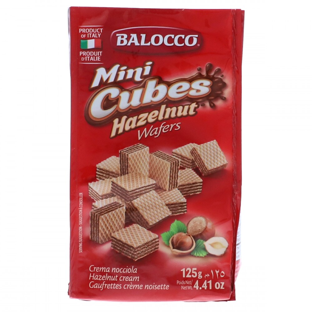 Buy Balocco Mini Cubes Hazelnut Wafers 125g Online | Carrefour Pakistan