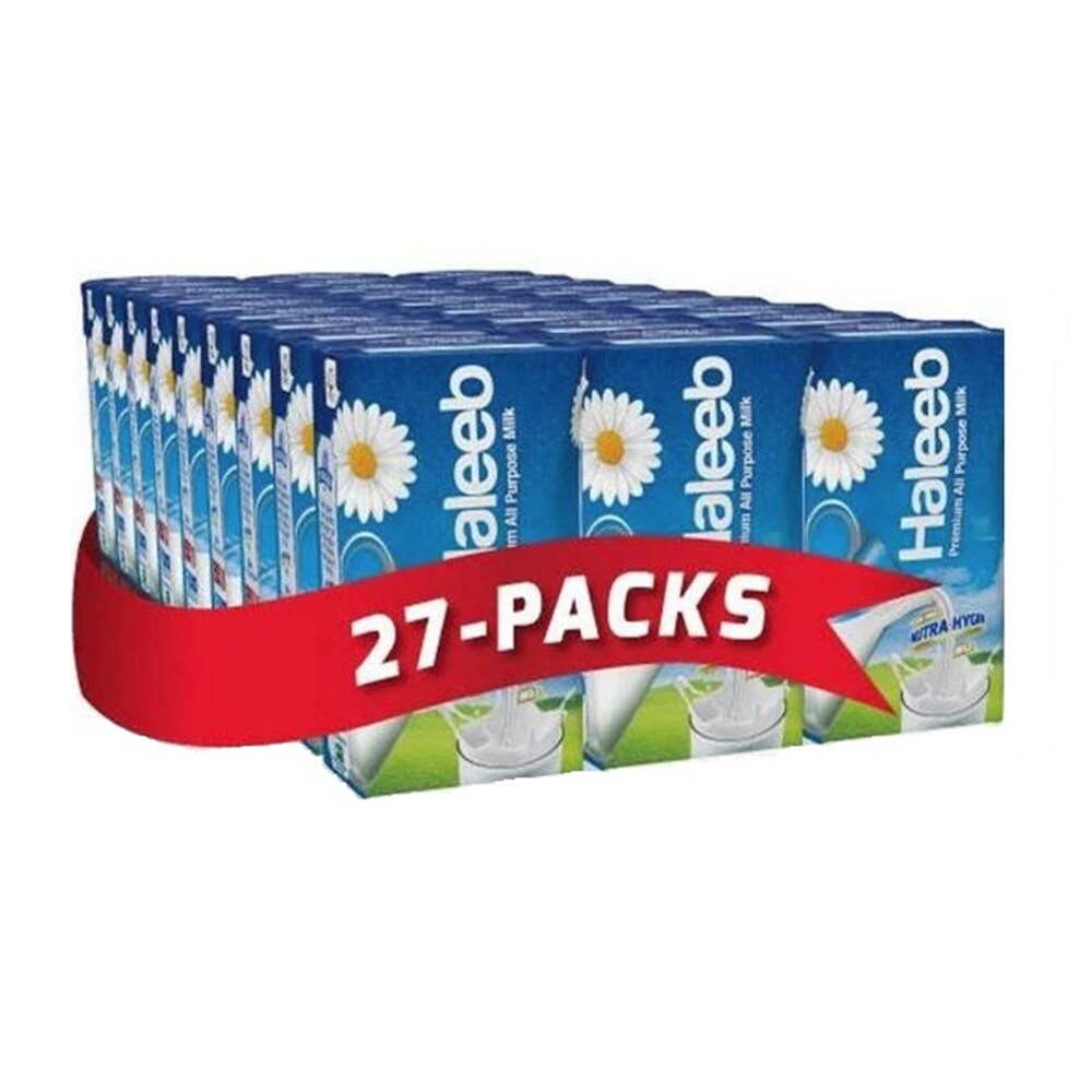 Buy Haleeb Premium All Purpose Milk 250 ml (Pack of 27) Online ...