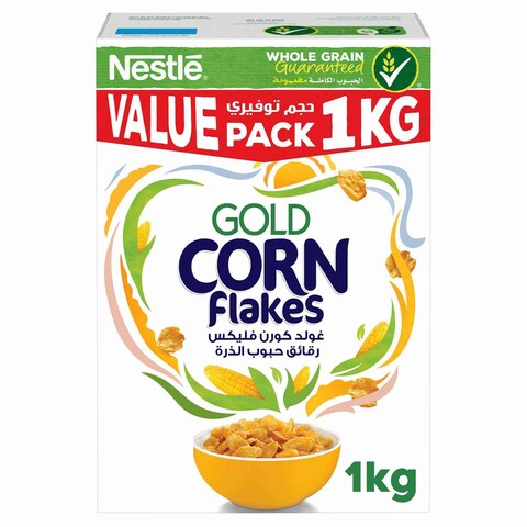 Nestle Gold Corn Flakes 1kg price in UAE | Carrefour UAE | supermarket ...