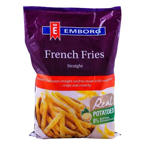 Buy Emborg French Fries Straight 1 kg Online | Carrefour Pakistan