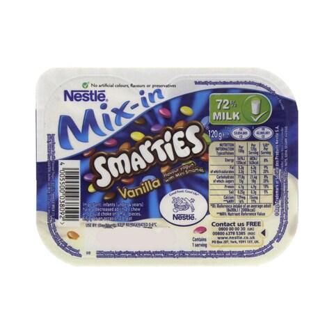 Nestle Yoghurt Mini Smarties 120g price in Saudi Arabia | Carrefour ...
