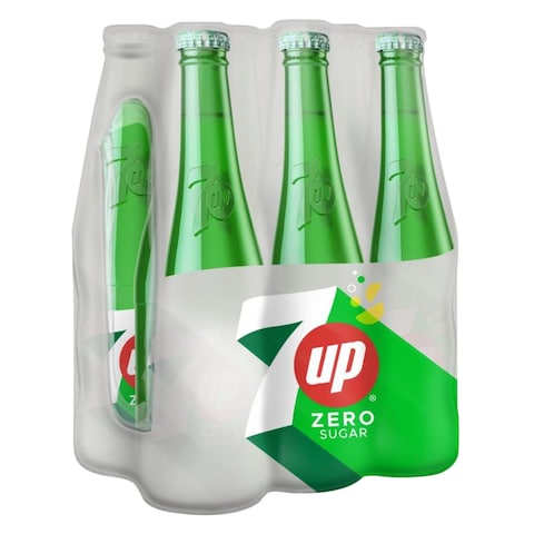 Buy 7UP Zero Bottle 250ml x 24 Online | Carrefour KSA