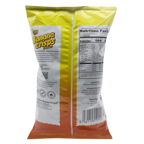 Buy Tropical Heat Salted Banana Crisps 200G Online | Carrefour Kenya