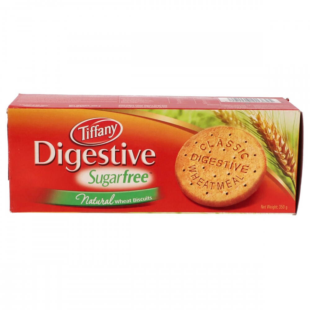 Buy Tiffany Digestive Sugar Free Whole Wheat Biscuits 350g Online ...