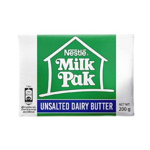 Buy Nestle Milk Pak Unsalted Butter 200 gr Online | Carrefour Pakistan