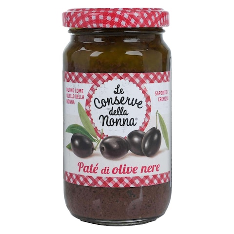 Le Conserve Della Nonna Black Olive Paste 190g price in UAE | Carrefour ...