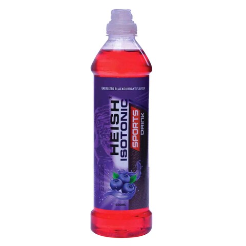 Buy Heish Isotonic Blackcurrant Flavour Sports Drink 500ml Online ...