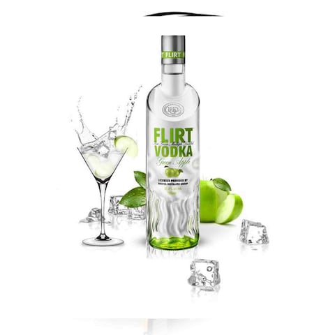 Buy Flirt Vodka Green Apple 700ml Online | Carrefour Kenya
