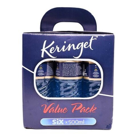 Keringet Natural Mineral Water 500ml X 6 Online | Carrefour Kenya