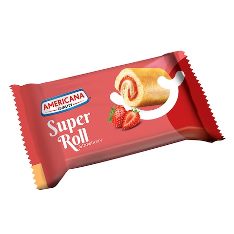 Americana Super Roll Strawberry 60g price in Saudi Arabia | Carrefour ...