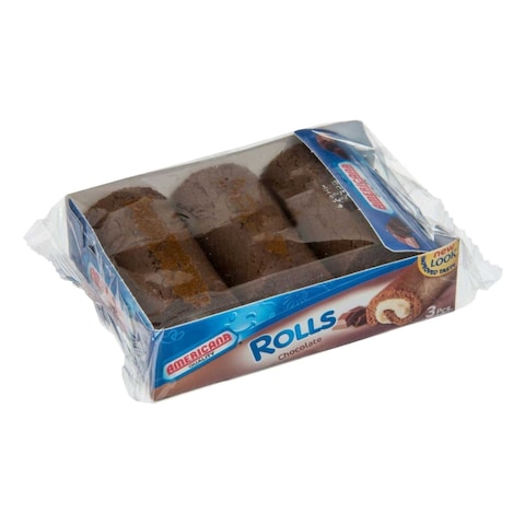 Americana Quality Mini Chocolate Cake Rolls 60g (3 Pieces) price in ...