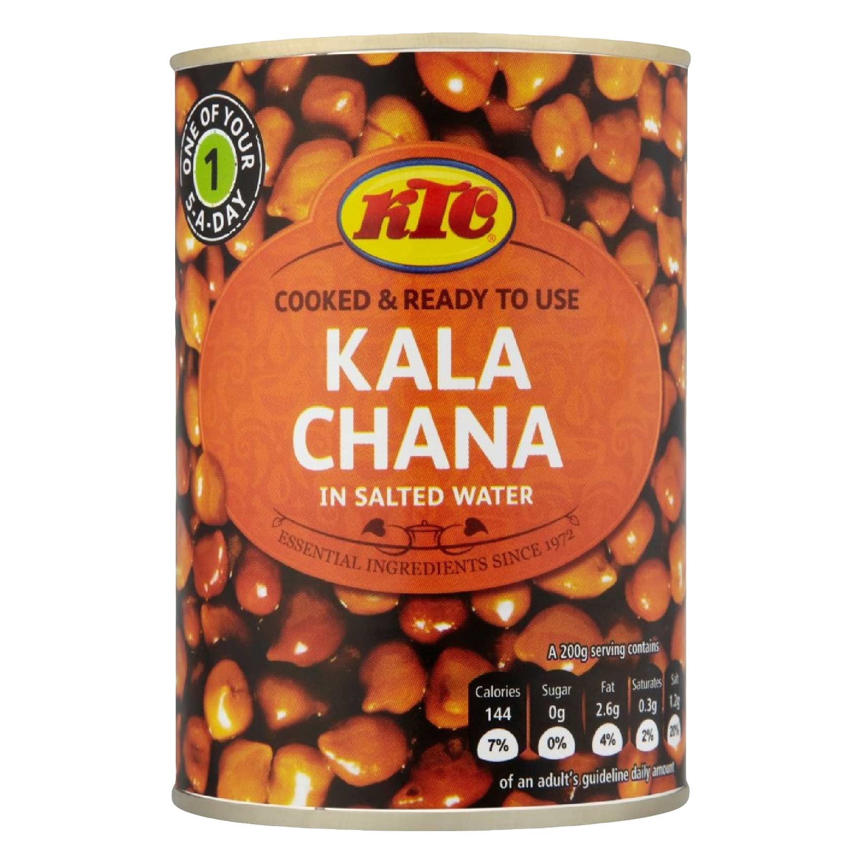 Buy Ktc Kala Chana In Salted Water 400g Online | Carrefour Kenya