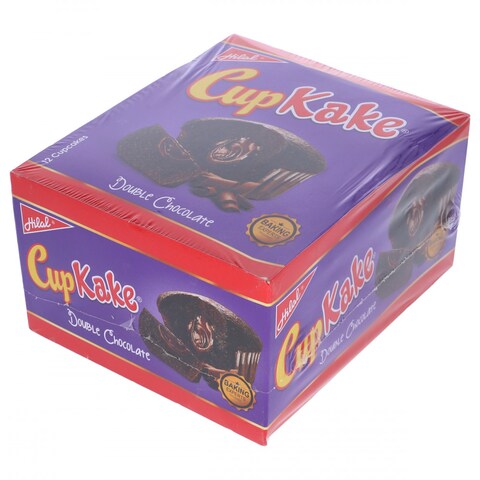 Buy Hilal Double Chocolate Cup Cake (Pack of 12) Online | Carrefour ...