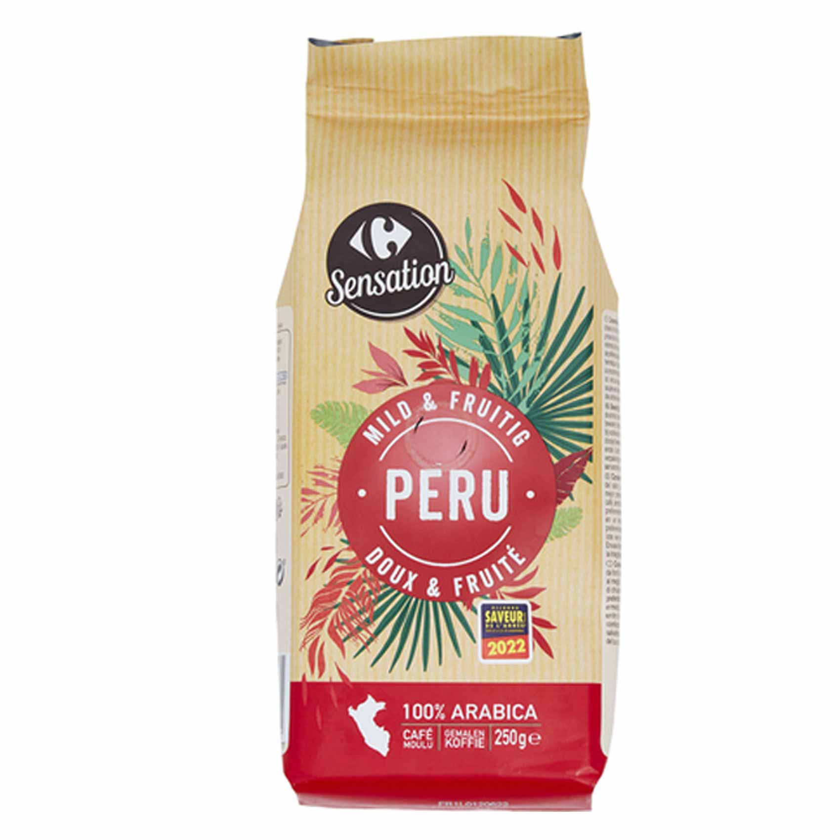 Buy Carrefour Arabica GRound Coffee From Peru 250GR Online | Carrefour ...