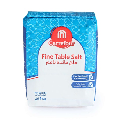 Carrefour Fine Table Salt 1kg price in UAE | Carrefour UAE ...