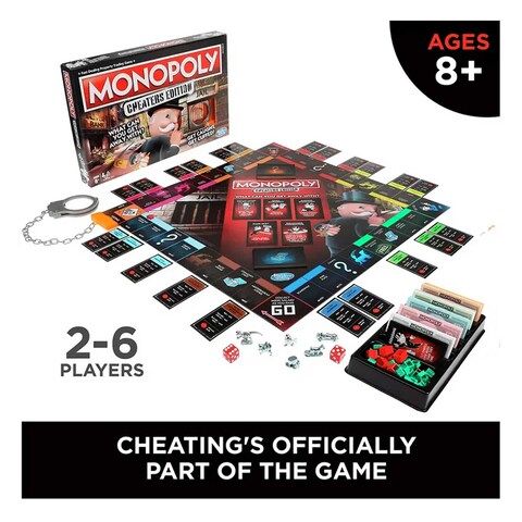 Buy Hasbro Monopoly Cheaters Edition Board Game Online | Carrefour Kenya