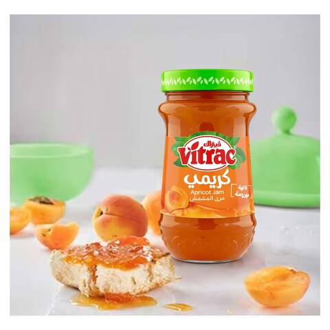 Buy Vitrac Creamy Apricot Jam - 430 gm Online | Carrefour Egypt