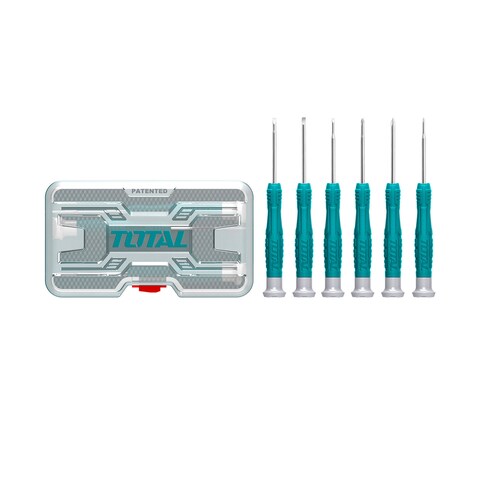 Total Cr-V Precision Screwdriver Set Online | Carrefour Jordan