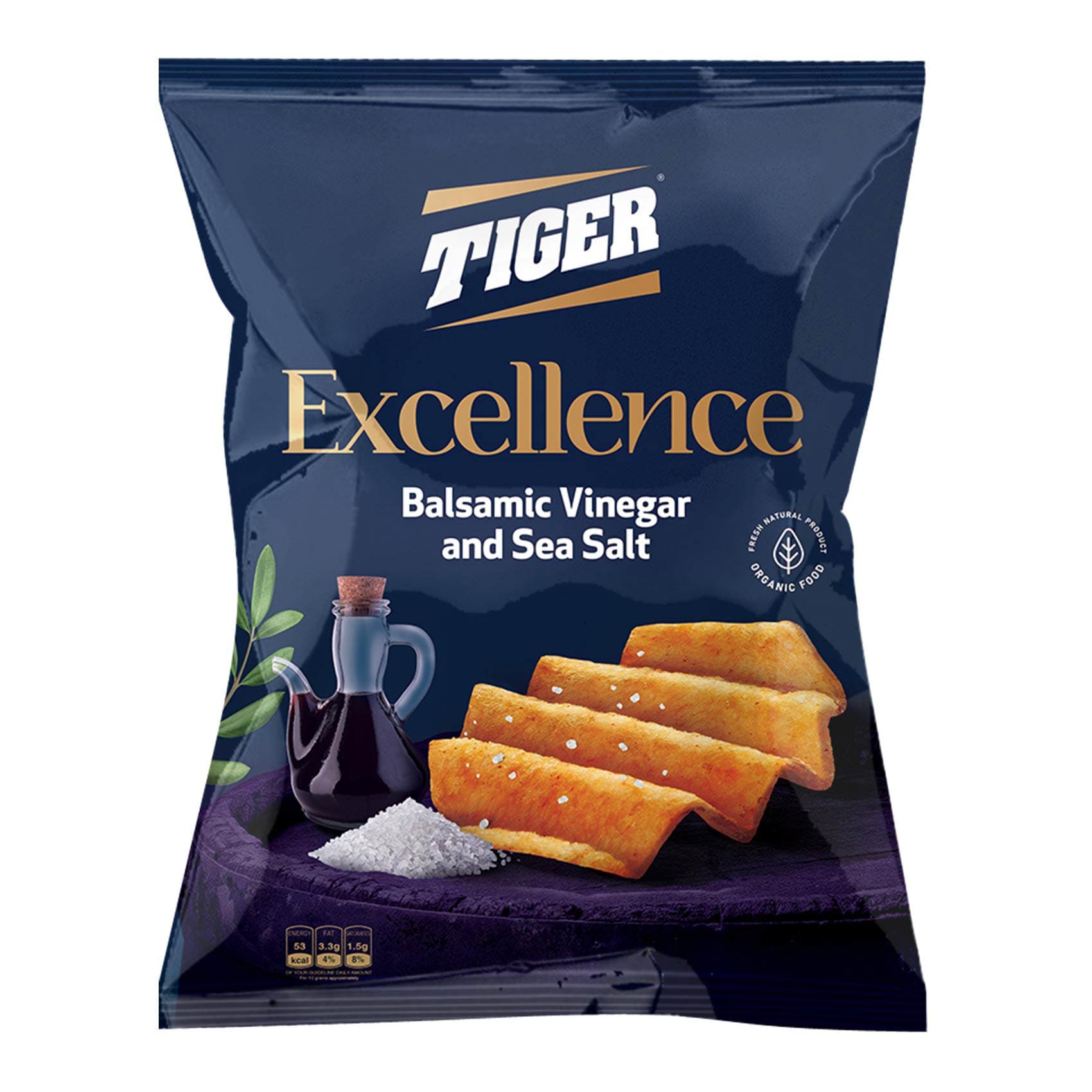 Buy Tiger Excellence Sea Salt and Vinegar Chips - 58gram Online ...