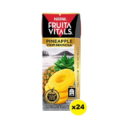 Buy Nestle Fruitavitals Pineapple Nectar 200 ml (Pack of 24) Online ...