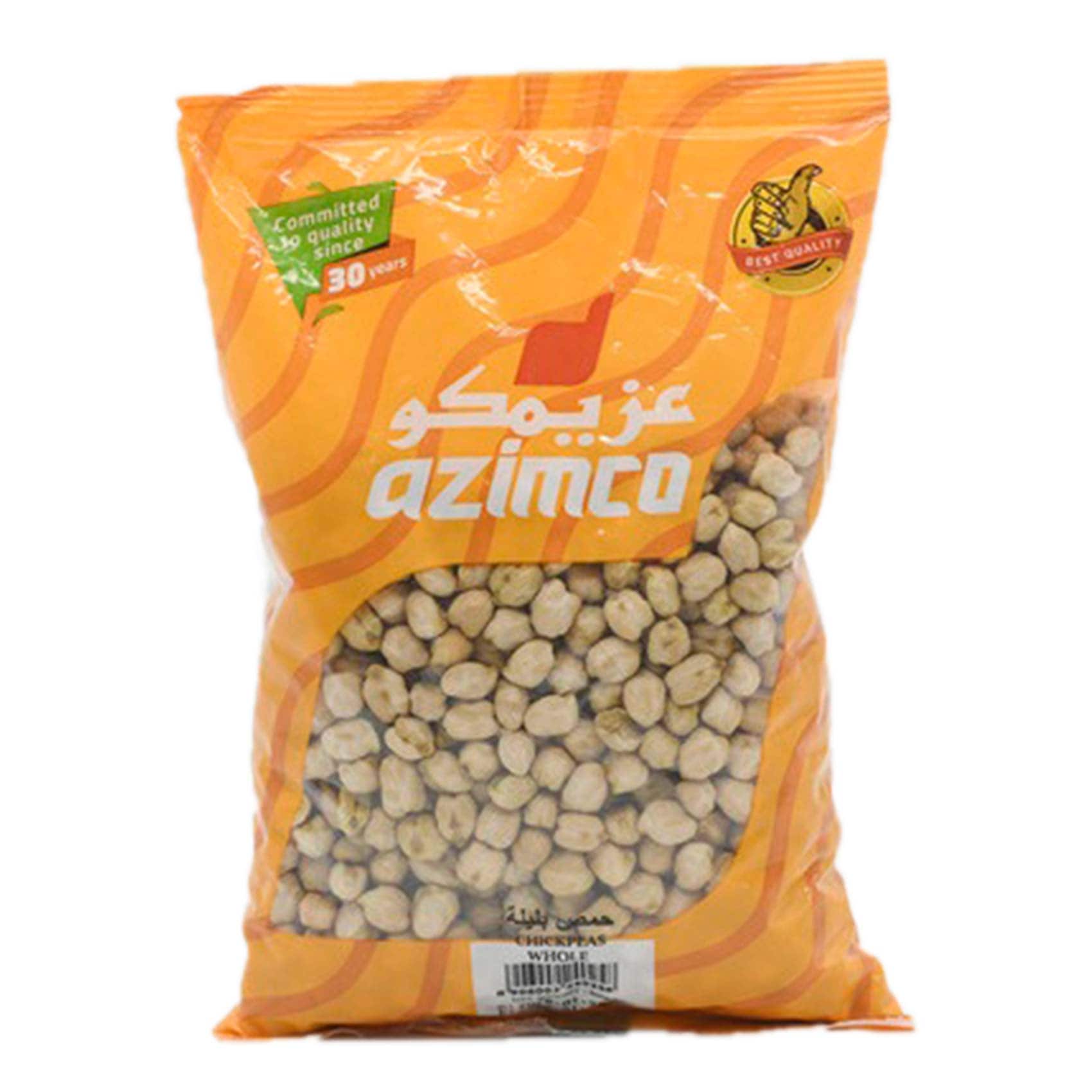 Buy Azimco Chickpeas Whole 600g Online | Carrefour KSA