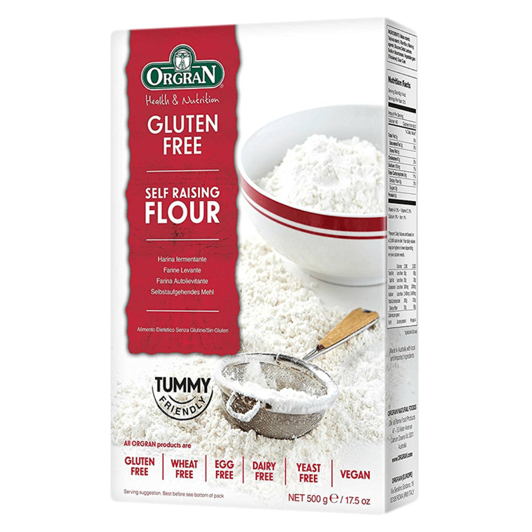 Buy ORGRAN SR. FLOUR WITH QUINOA 500GM Online | Carrefour Kenya